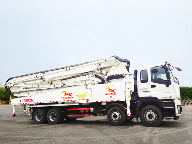 Concrete Truck-Mounted Boom Pump|TRUEMAX